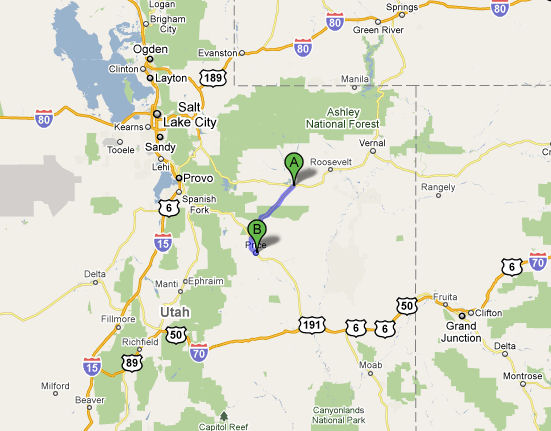 Further On and Further In: Taking A Risk: Day 10: Price, Utah