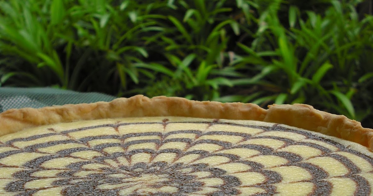 Marble Baked Cheese Tart - Bisous À Toi