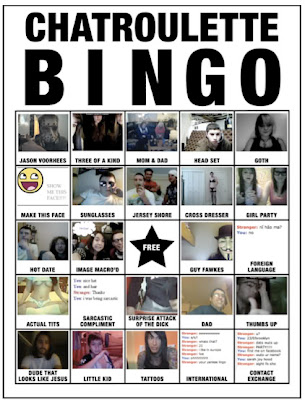 Charlatanism: The Knowledge Drop: Chat Roulette Bingo: Hipster Bingo ...