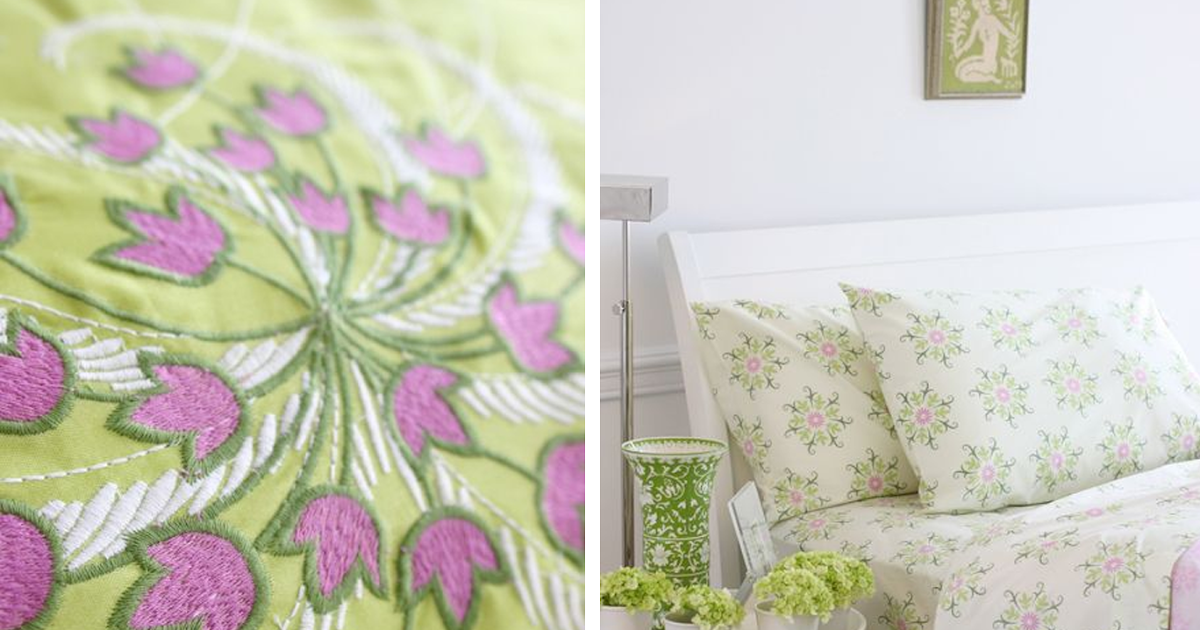 belle maison: New! Organic Bedding by Amy Butler