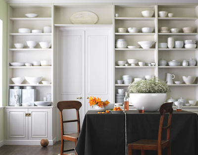 belle maison: Creative Ways to Display Dishes