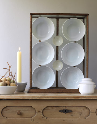 belle maison: Creative Ways to Display Dishes