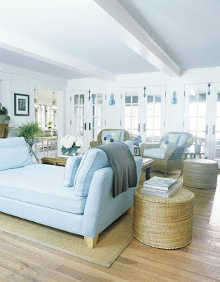 belle maison: Color 101: Blue Interiors