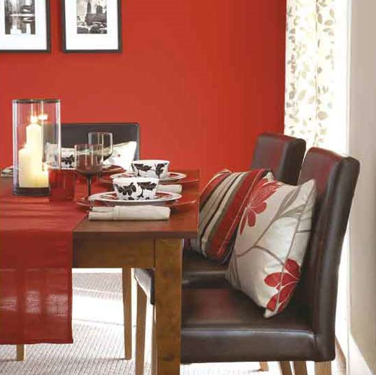 belle maison: Color 101: Red Interiors