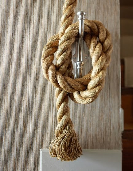 belle maison: Rope Inspired Decor