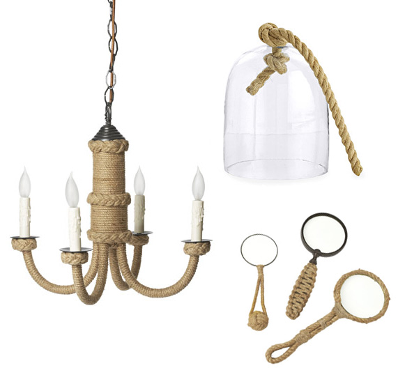 belle maison: Rope Inspired Decor