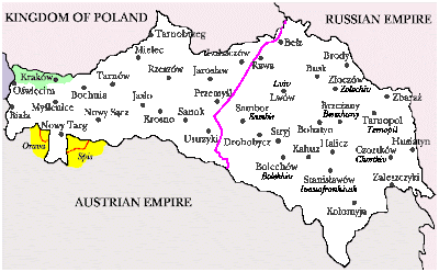 A Journey into the Past: Maps Of Austria And Poland Borders