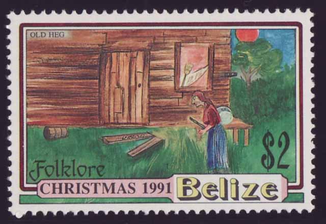 Arachnids on stamps: Belize (1991)
