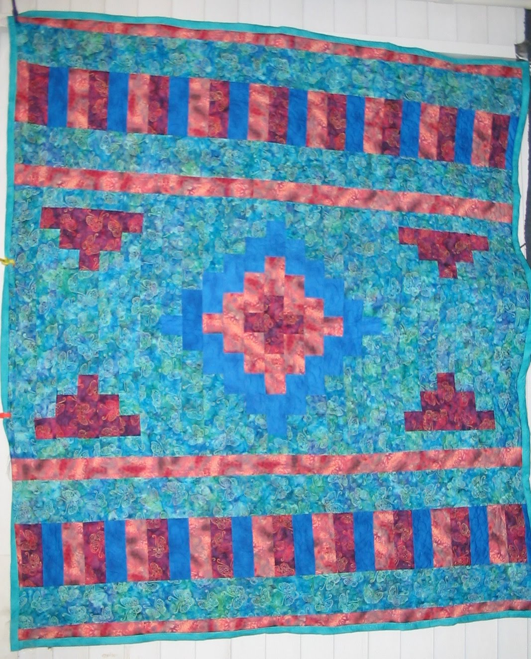 Threads by JB: Navajo Blanket quilt