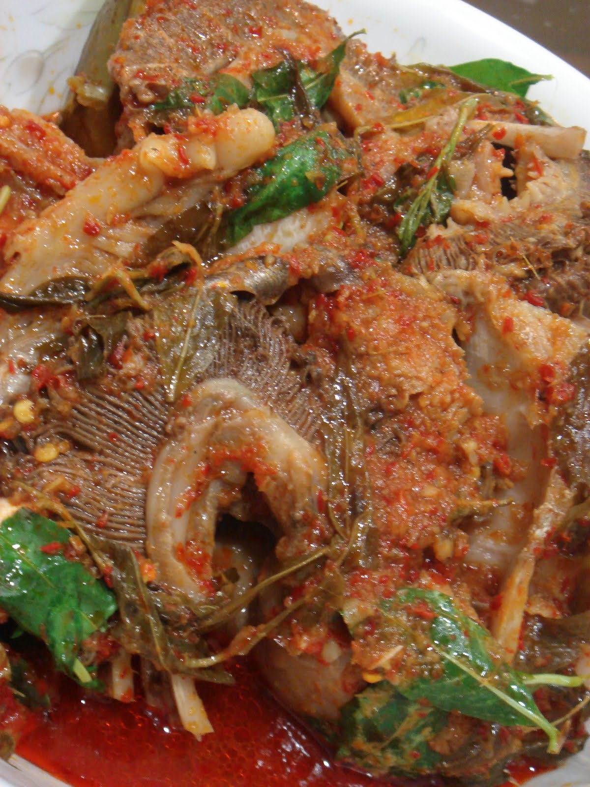 Ady Greatsword Empire Kitchen Recipes: Asam Pedas Kepala Ikan Mayong (Duri)