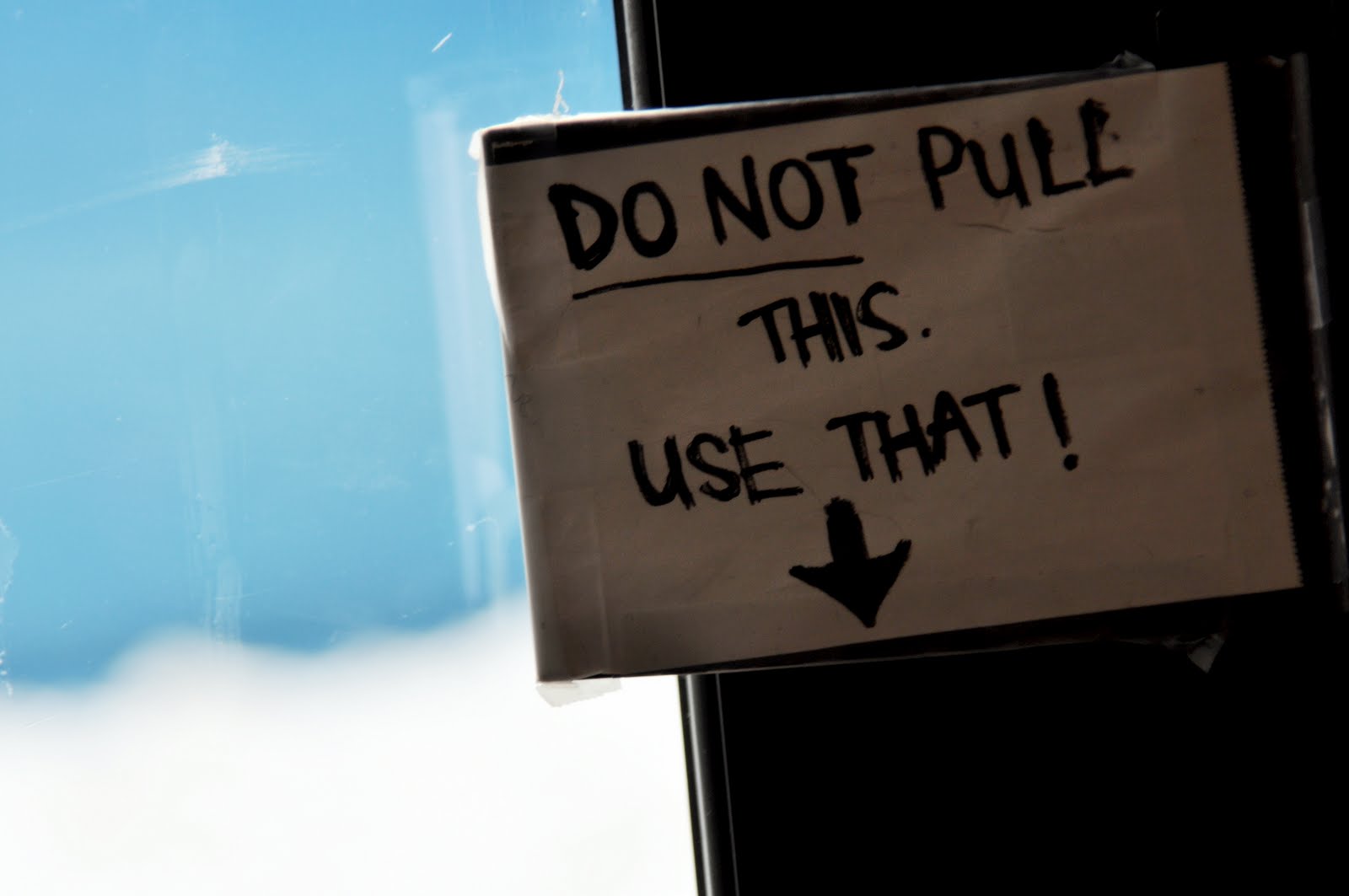 Falconhawk Photography: Do NOT Pull This!