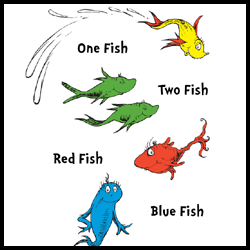 The Erratic Muse: One Fish - Dr. Seuss