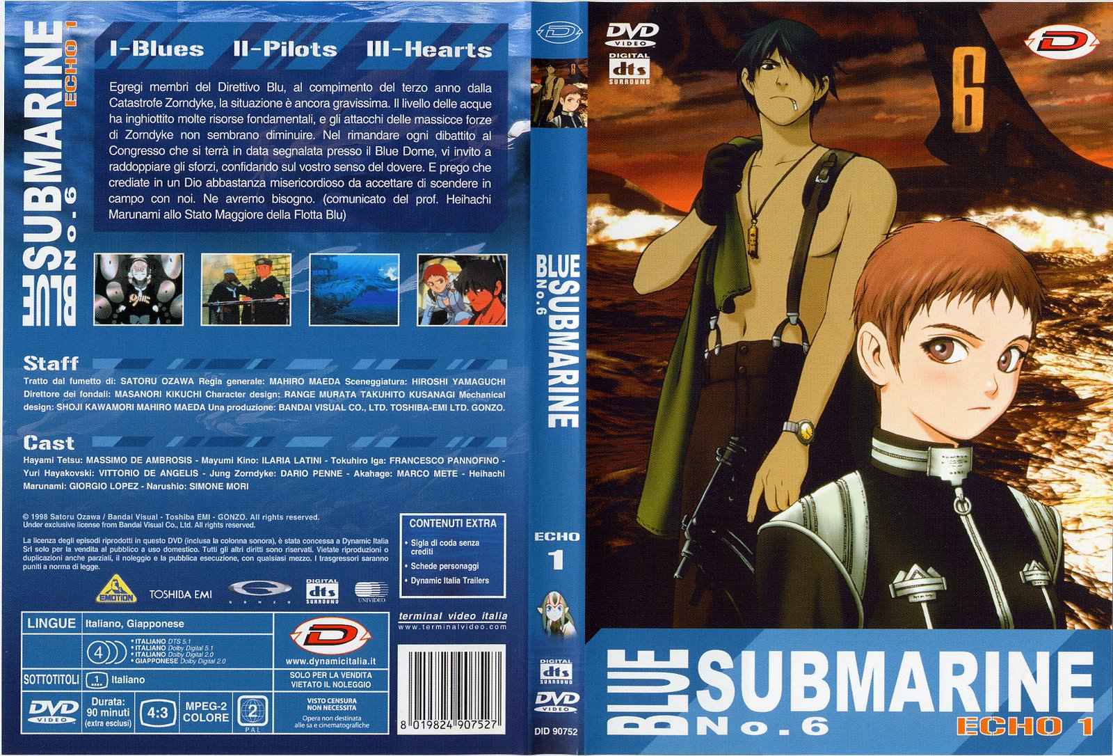 BUSCAS ANIMÉ ?: BLUE SUBMARINE Nº6