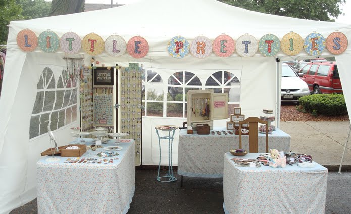Little Pretties: East Village Bazaar Set-Up