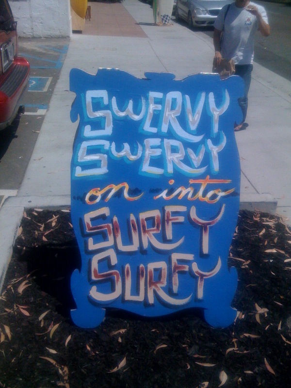 the solitude of surfaces: swervy swervy surfy surfy