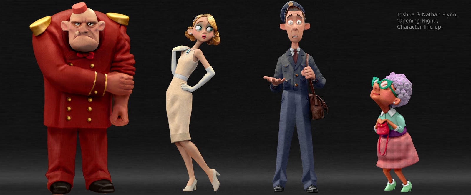 Joshua Flynn: Character line up