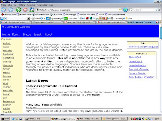 Descubriendo los Web OS: FSI Languages Courses