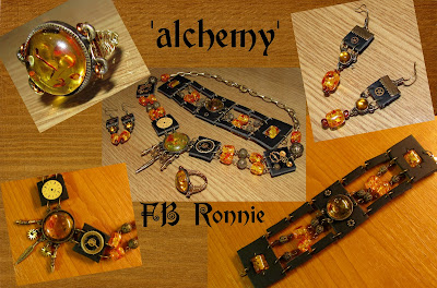 FB Ronnie - Handmade: Set steampunk "Alchemy"
