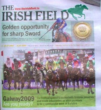 Galway Races. Accommodation in Galway.: The Irish Field - Galway Races 2009