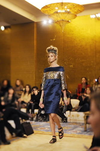 Desfile Paris-Byzance: Chanel Pre-Fall 2011 / Cultura del Vestir