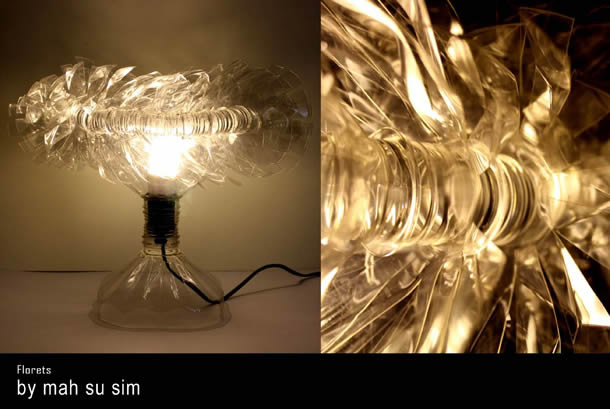 J & J design de interiores: Luminárias de Garrafa PET