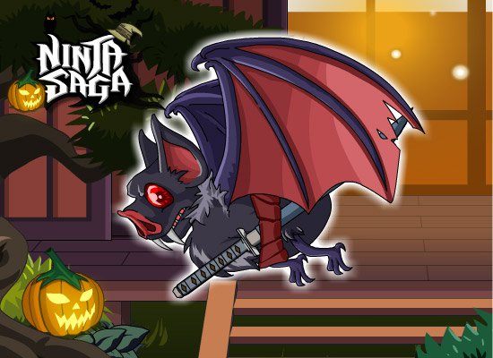 Ninja Saga: Ninja Saga Hallowen Pet Yamaru
