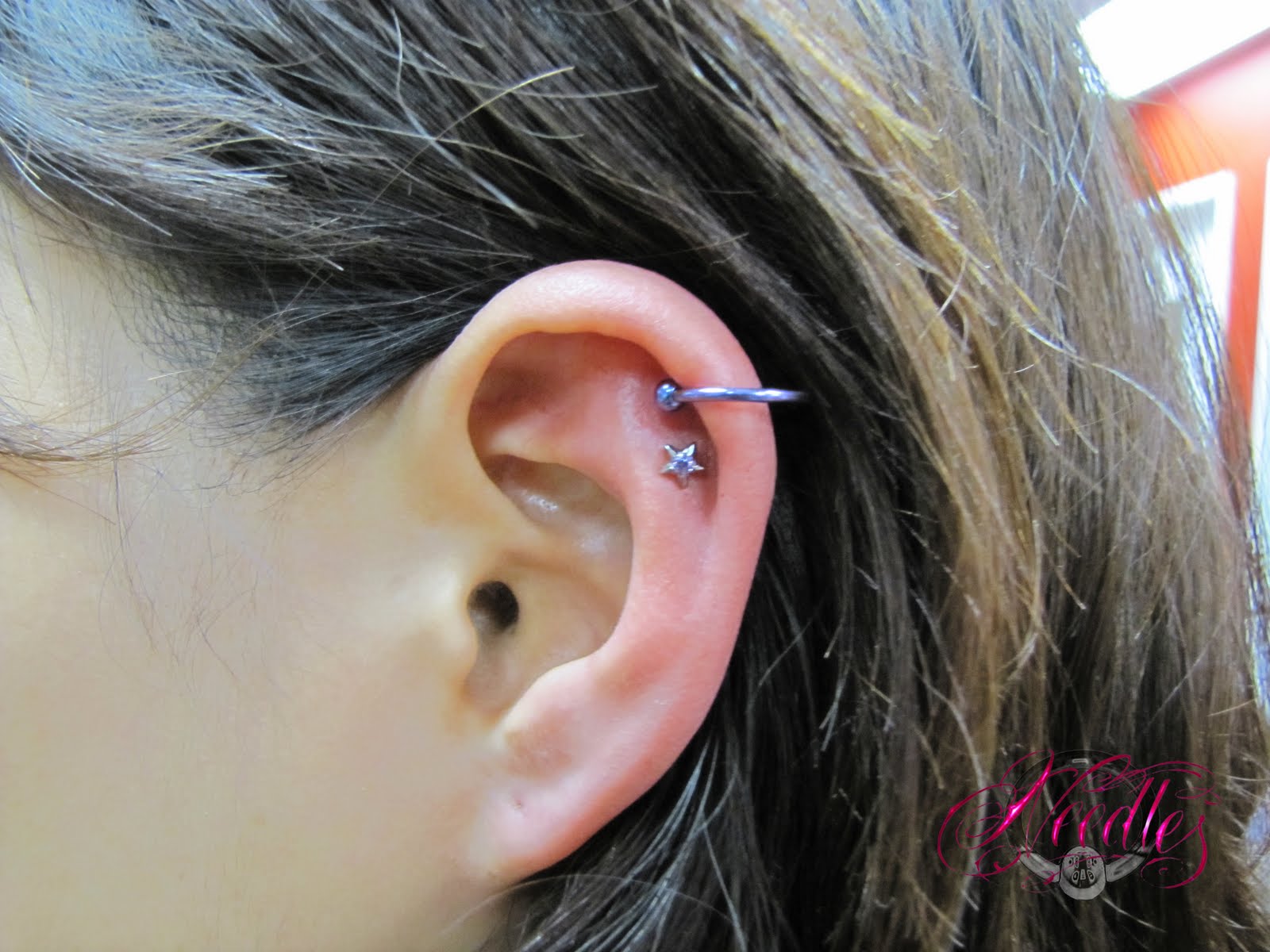 NINE BODY PIERCING BLOG: Fresh Helix
