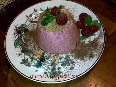 chocolate and cakes: raspberry bavarian