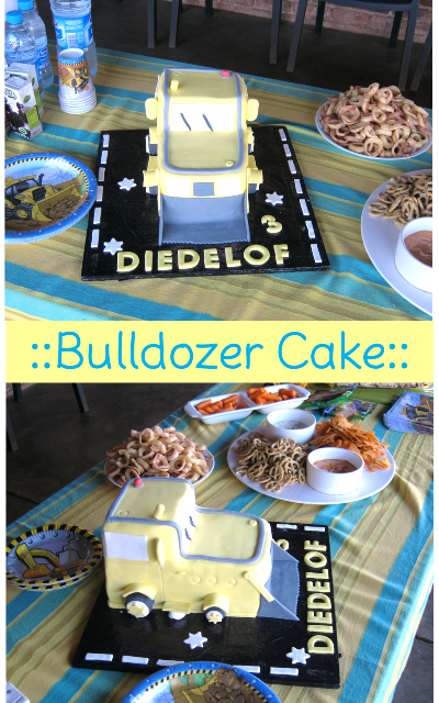 Just Baking: {Sugar coated order} Bulldozer Cake