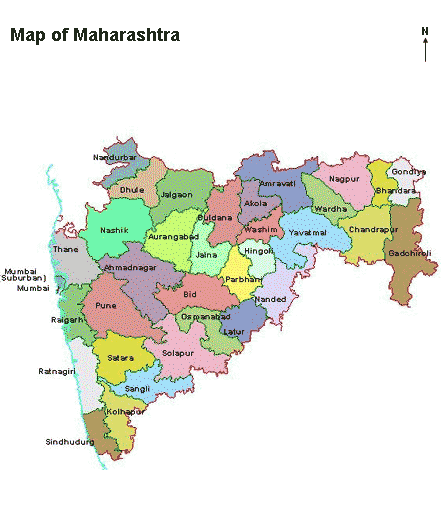 Maharashtra Map