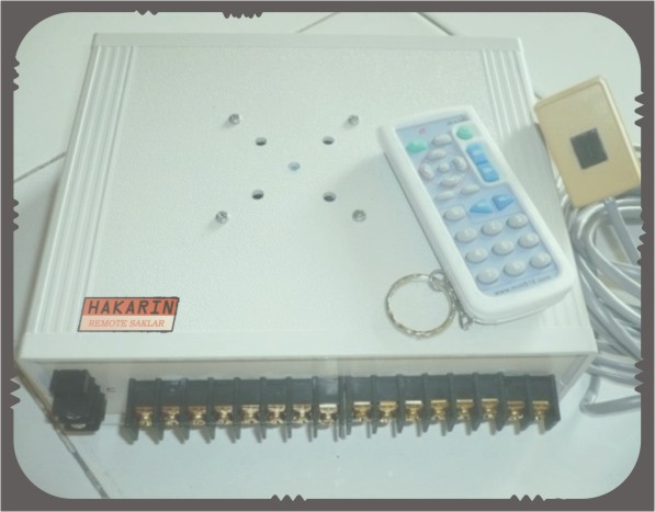 REMOTE SAKLAR LAMPU | PENGHEMAT LISTRIK | SENSOR CAHAYA | HAKARIN: Remote Saklar Lampu 8 titik