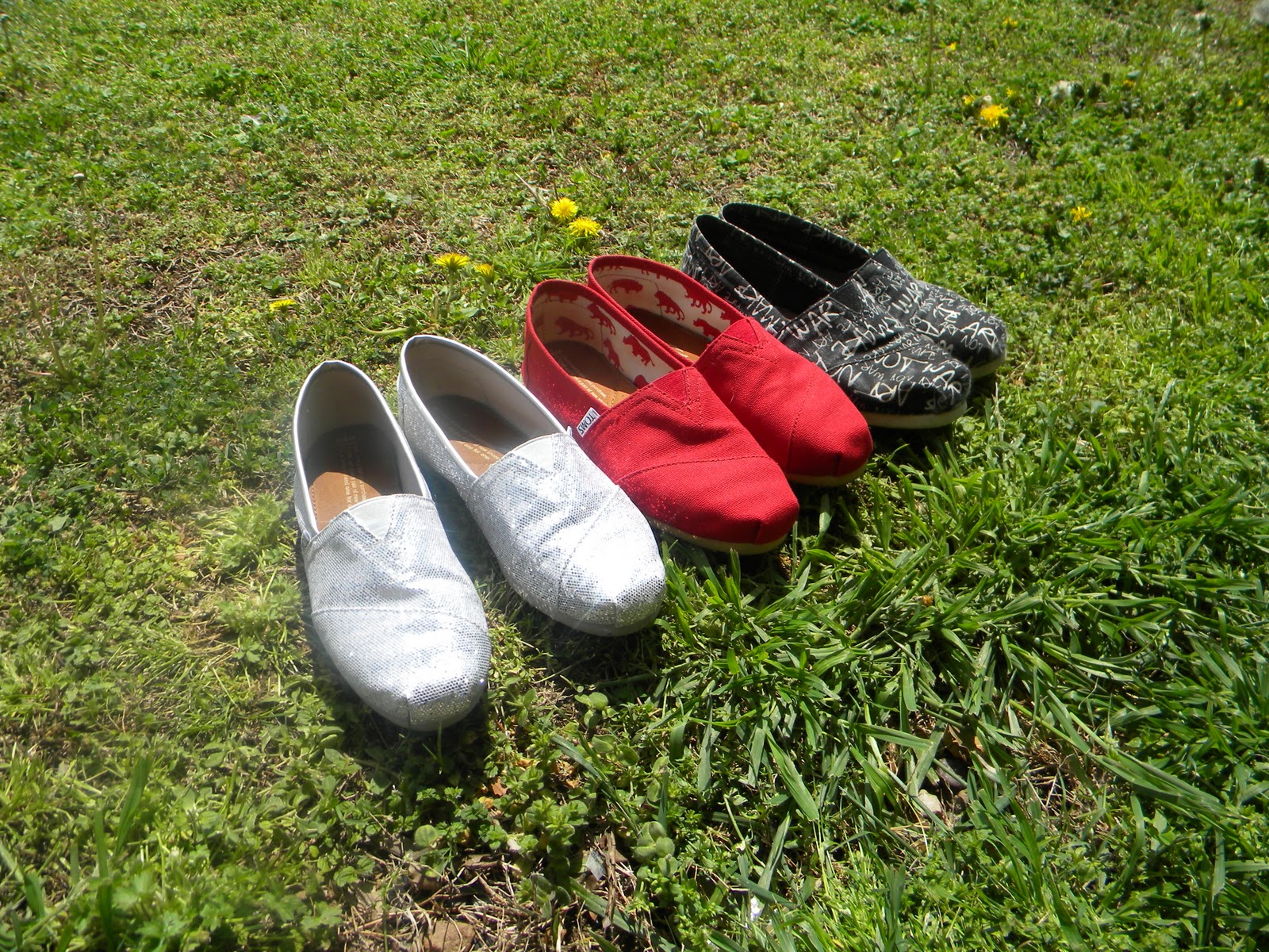 Growing Up: One day without shoes!