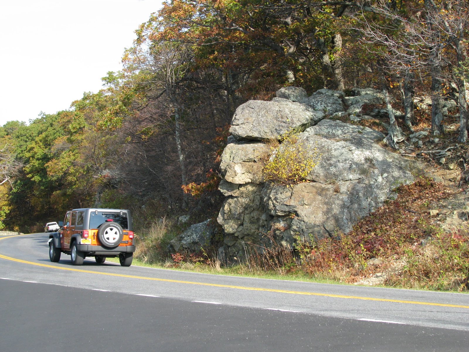 Skyline Drive Photos: Skyline Drive Rock Formation, Shenandoah National ...