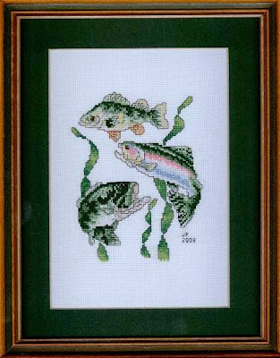 Crafty Cross Stitch: Fishing