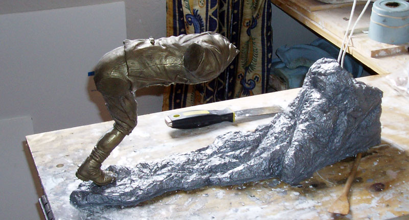 Sculptures & More: Dulfersitz rappel