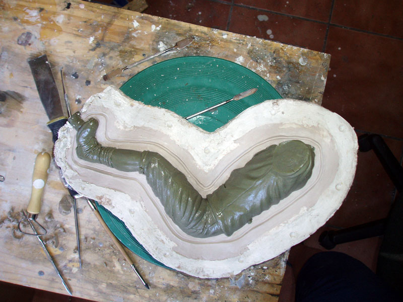 Sculptures & More: Dulfersitz rappel