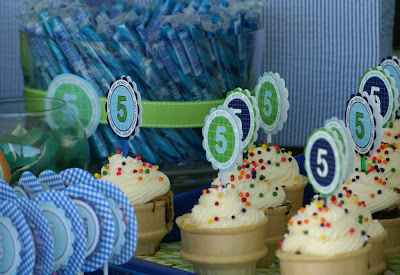 A Blue and Green Splish Splash Pool Party - Anders Ruff Custom Designs, LLC