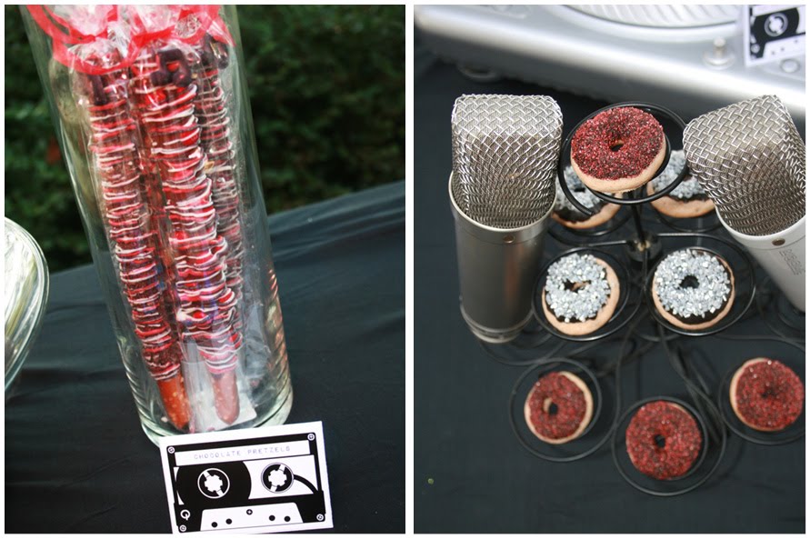 DJ Music Themed Birthday Party - Anders Ruff Custom Designs, LLC