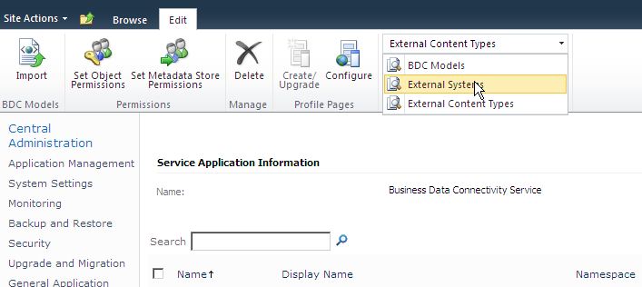 Tom's Random Ranting: How to create a BCS lookup field in a content type