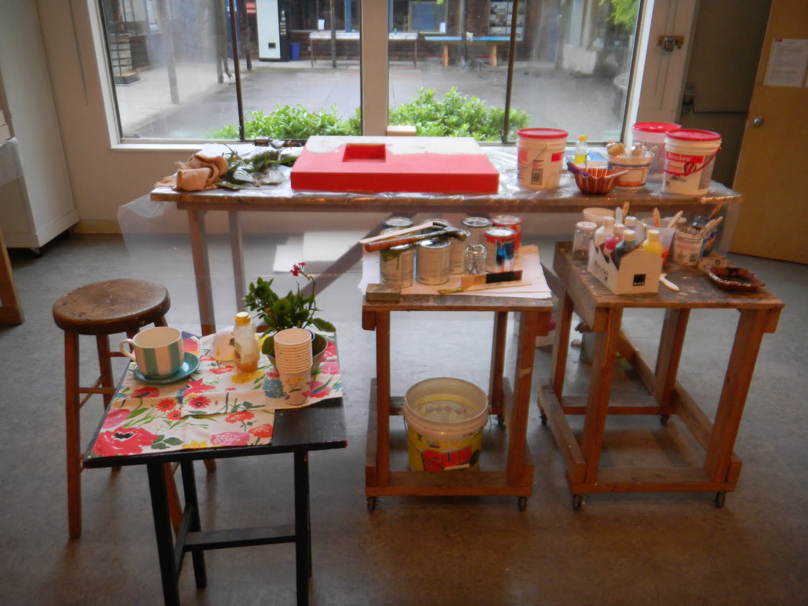 Alley Art Studio: The Architecture of Memory: Redux