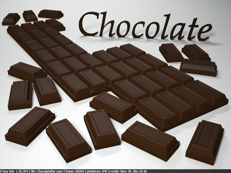 Joel Lueck: Chocolate - Vray Fast SSS2