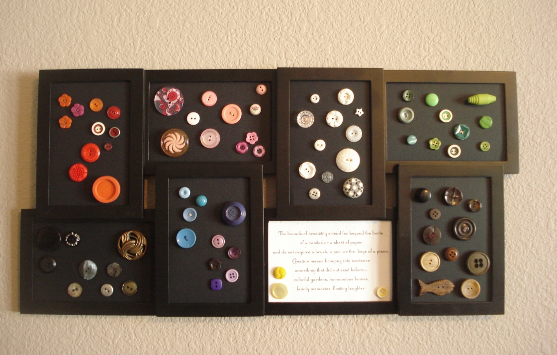 Rainy Tuesday Mornings: Button Display