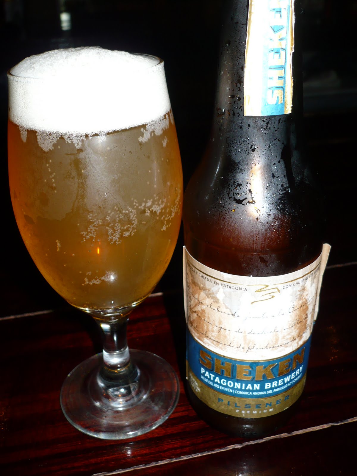 Cervezas del Mundo: SHEKEN Pilsner