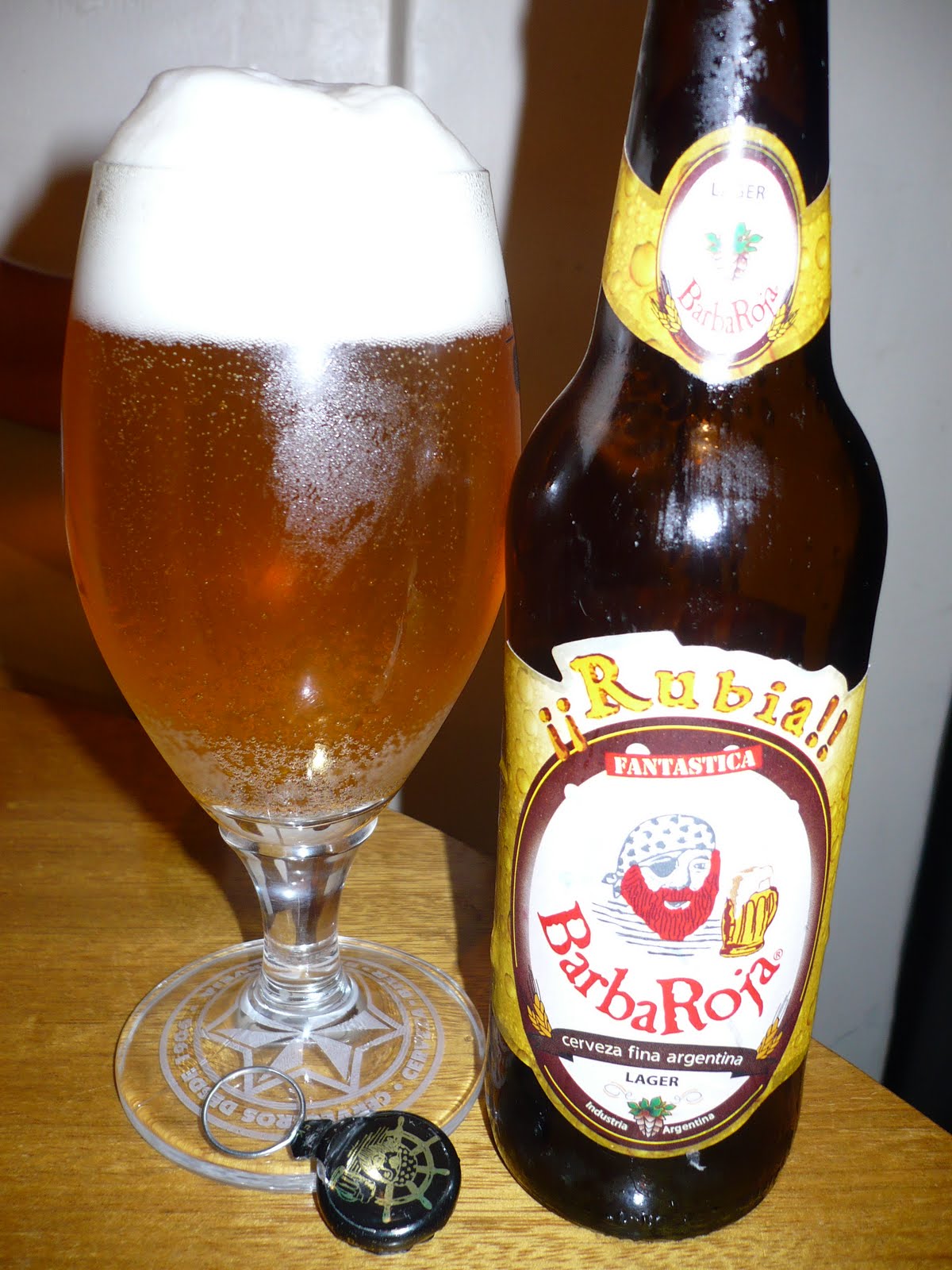 Cervezas del Mundo: Barba Roja Rubia