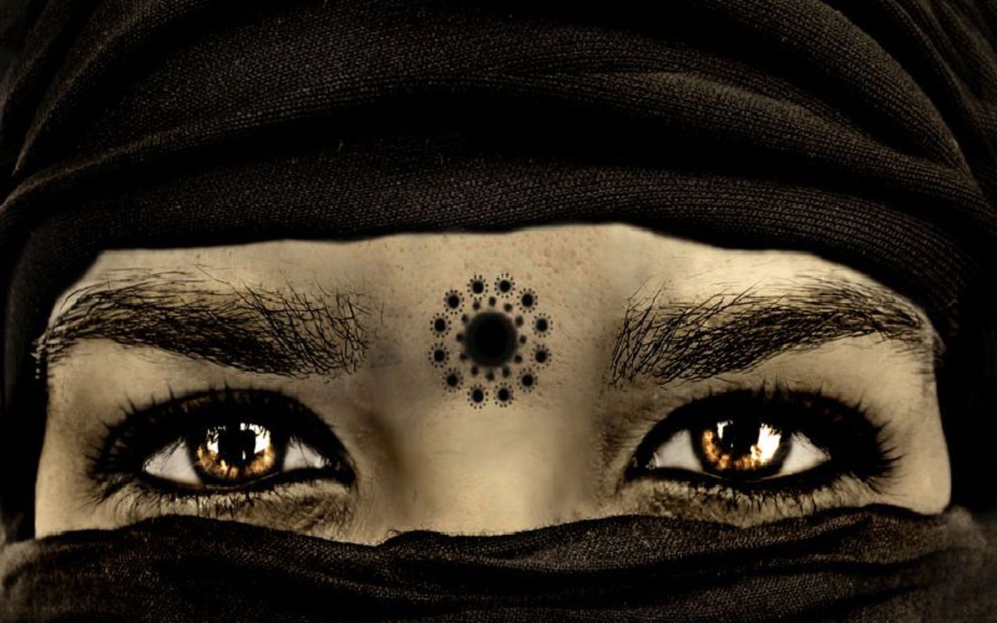 Millions of Pictures: Beautiful Girls Eyes 1440x900