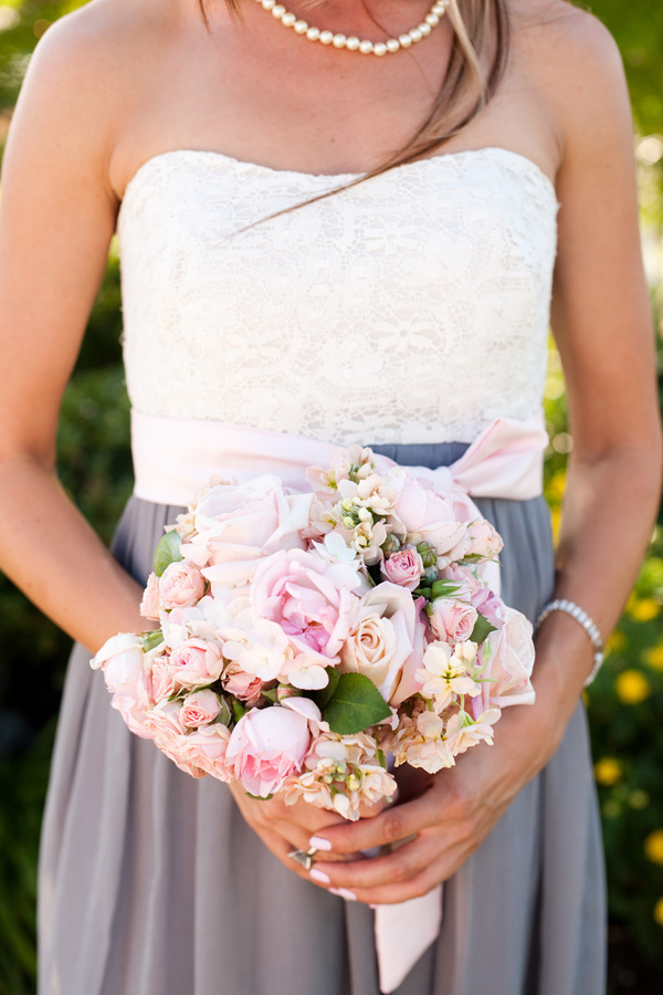 Decorella: Gray and Pink Wedding
