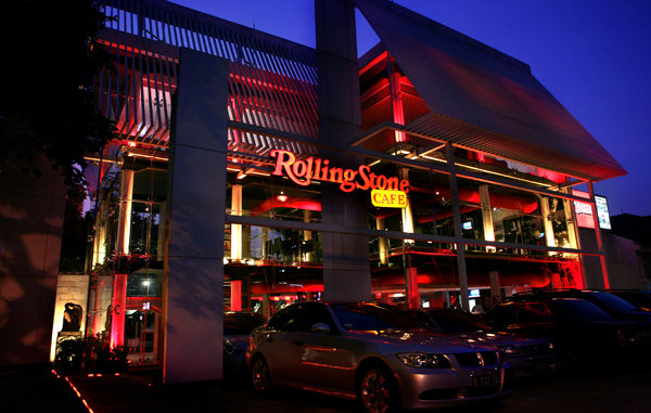 Rolling stone cafe