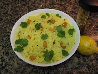 Tamil Veg Cooking: Lemon rice - Elumichai satham