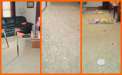 Kristie's Notes: Homemade Indoor Obstacle Course