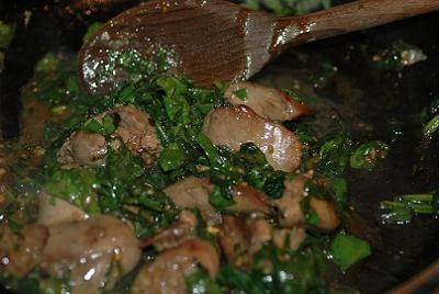 Aidan Brooks: Trainee Chef - Recipes: Surf And Turf Chicken Livers With ...